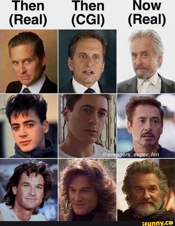 Then Then NOW (Real) (CGI) (Real) ix - iFunny
