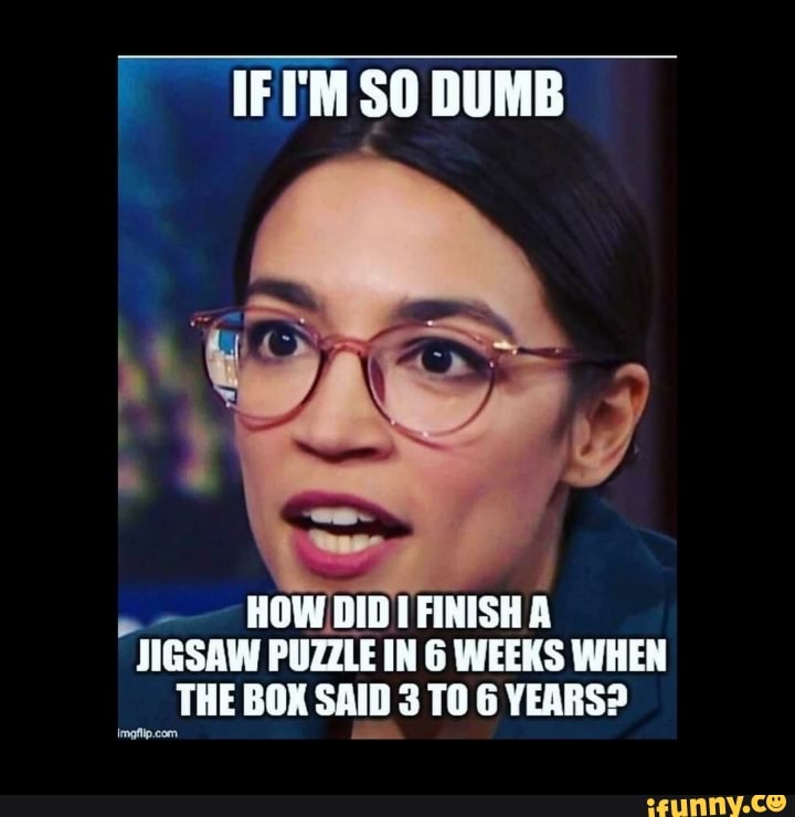 FIM SO DUMB " HOW DID FINISH A JIGSAW PUZZLE IN 6 WEEKS WHEN THE BOX ...