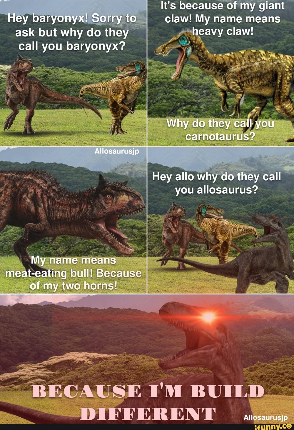 Allosaurus memes. Best Collection of funny Allosaurus pictures on iFunny