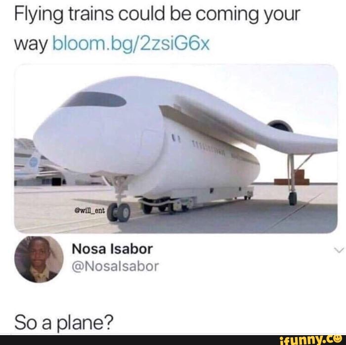 Flying trains could be coming your way bloombg/ZzsiGBx Nosa Isabor ...