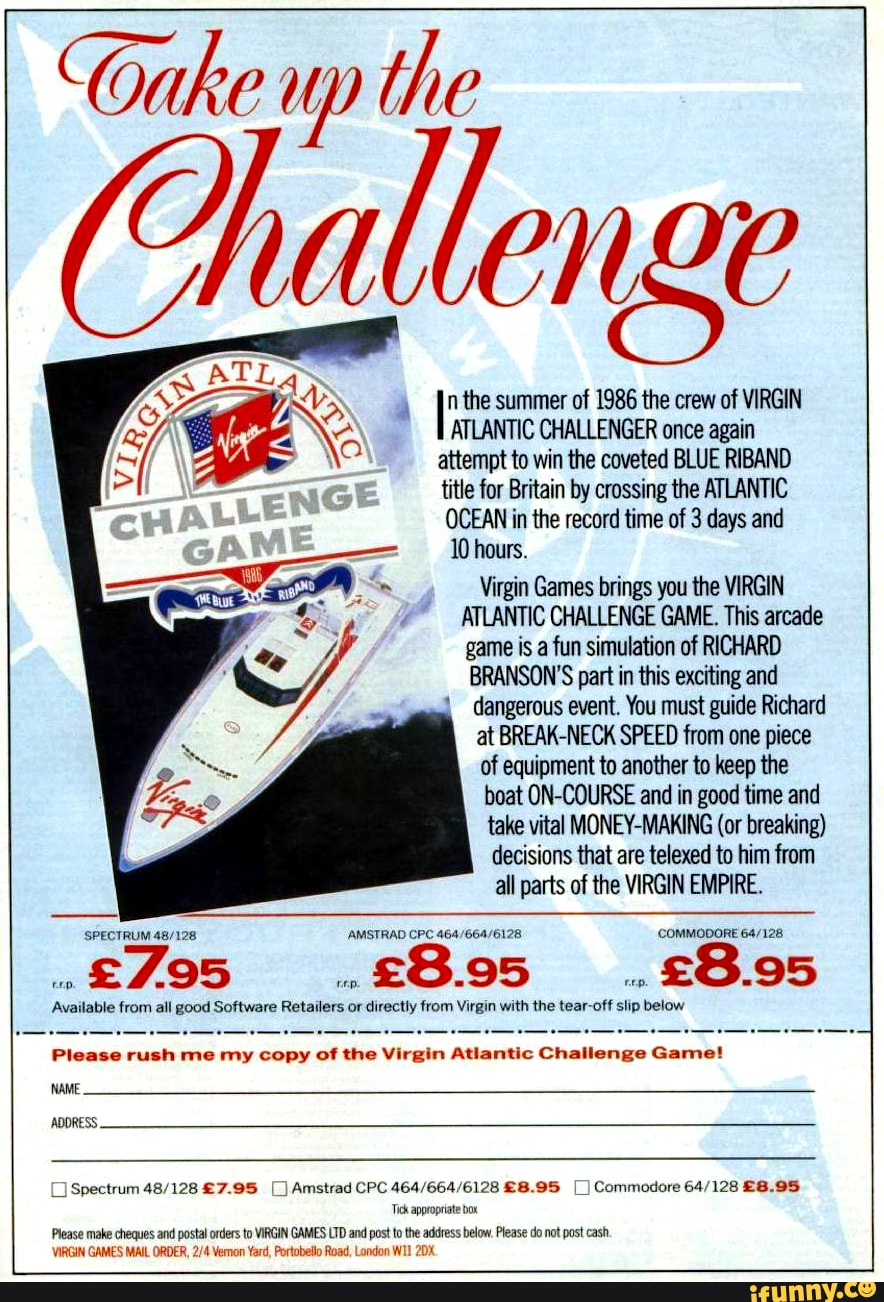 Virgin games, millside software, commodore 64, cbm "As RICHARD receives ...