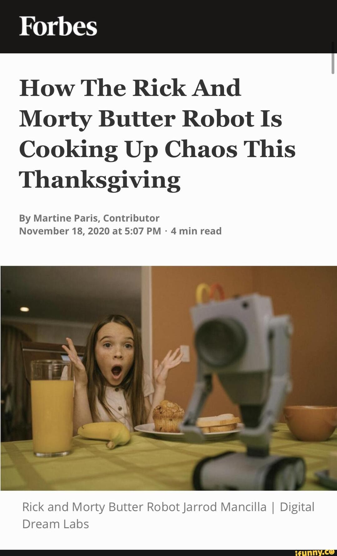Forbes How The Rick And Morty Butter Robot Is Cooking Up Chaos This ...