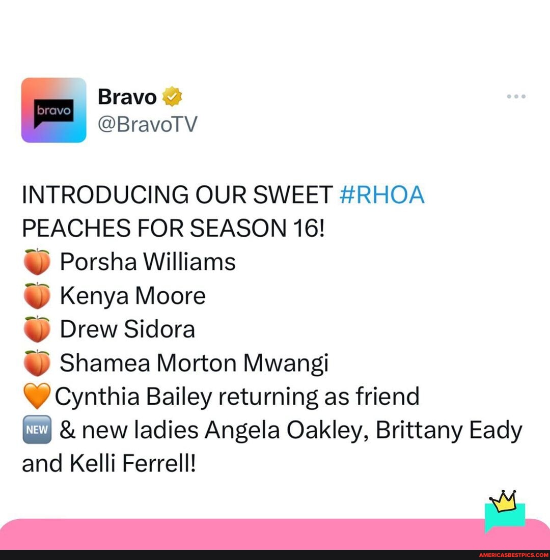 The next generation of #RHOA is here! - Bravo @BravolTV INTRODUCING OUR ...