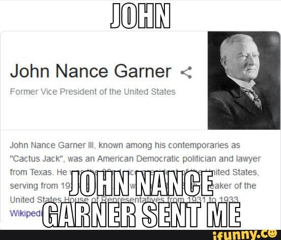 JOHN John Nance Garner