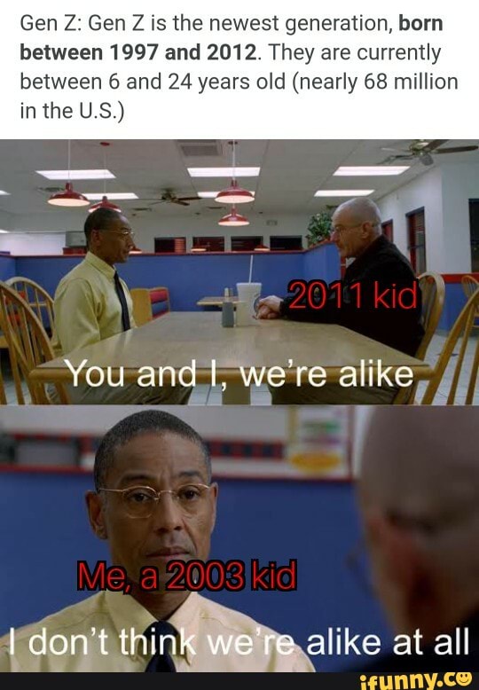 Gen Z: Gen Z is the newest generation, born between 1997 and 2012. They ...