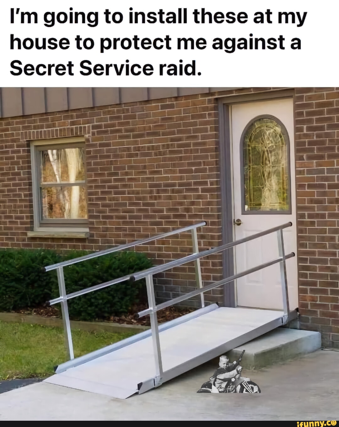 I'm going to install these at my house to protect me against a Secret ...