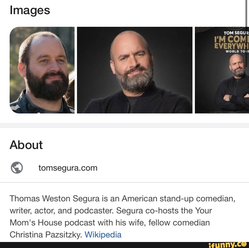 TOM SEGUR I'M COM EVERY WH WORLD Images About Thomas Weston Segura is ...