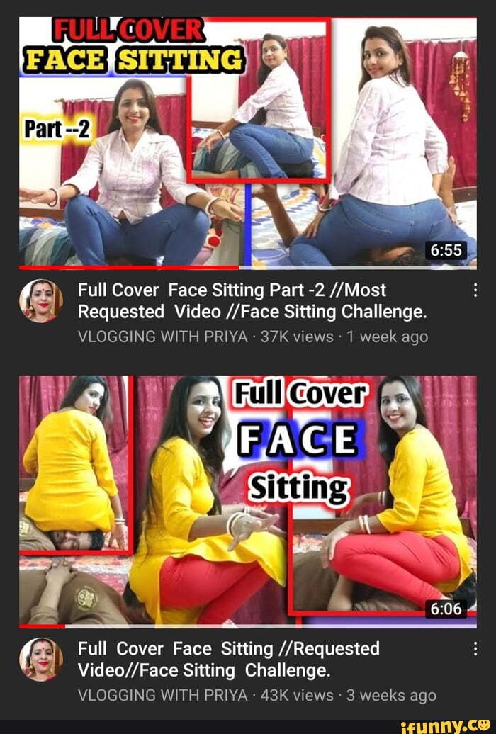 Full Cover Face Sitting Part -2 //Most Requested Video //Face Sitting ...