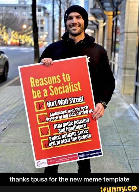 Urt wan street thanks tpusa for the new meme template - thanks tpusa ...