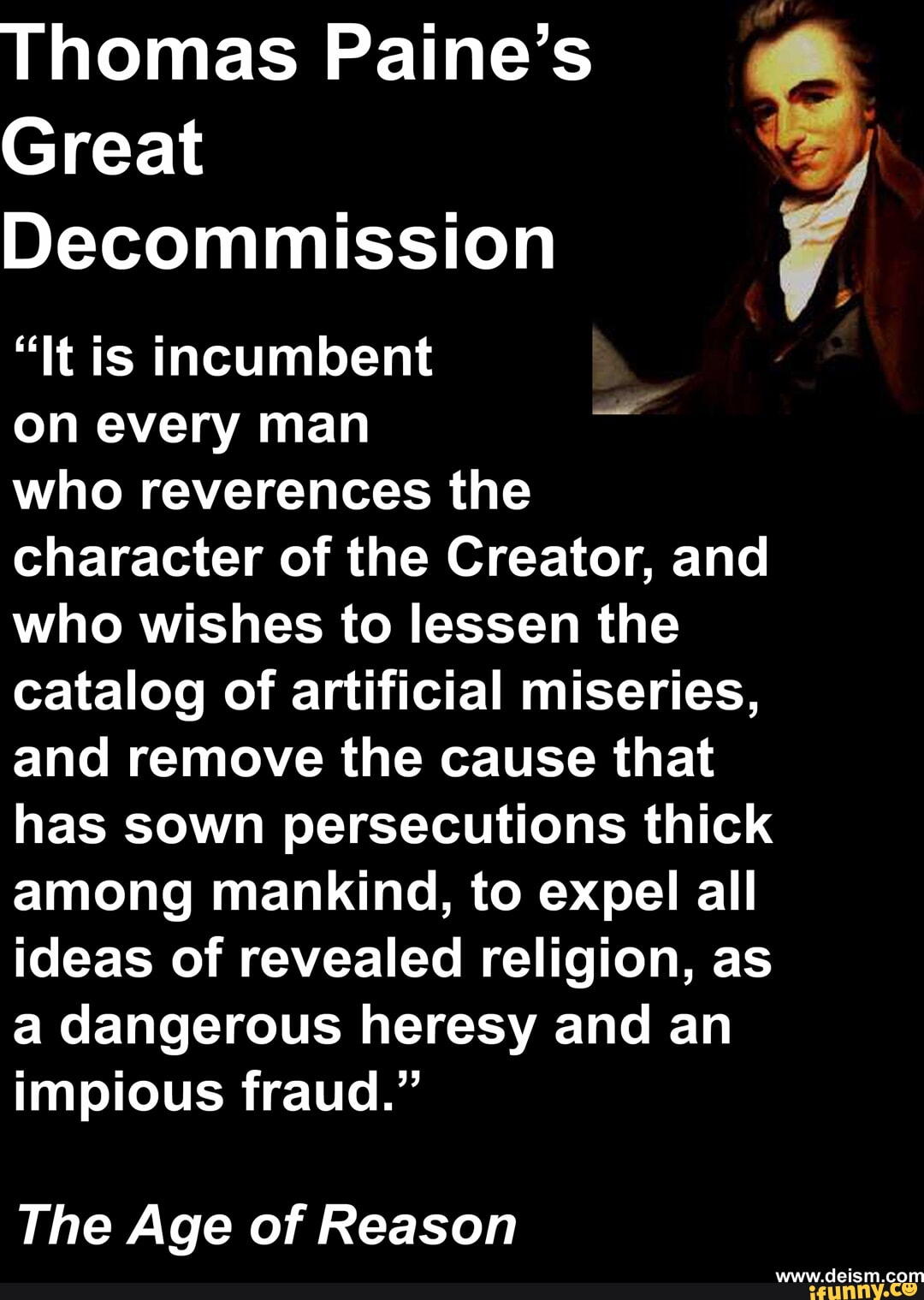 Deism memes. Best Collection of funny Deism pictures on iFunny