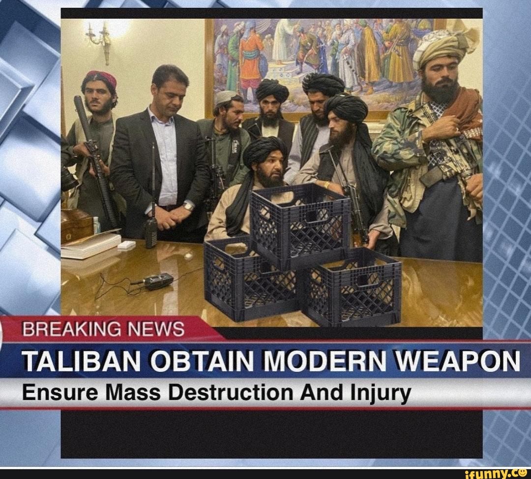 BREAKING NEWS TALIBAN OBTAIN MODERN WEAPON Ensure Mass Destruction And ...