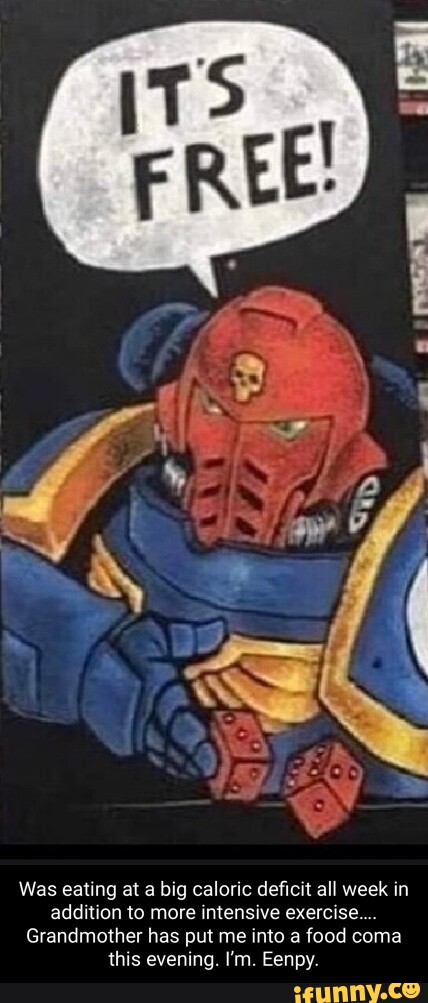 Was eating at a big caloric deficit all week in addition to more ...