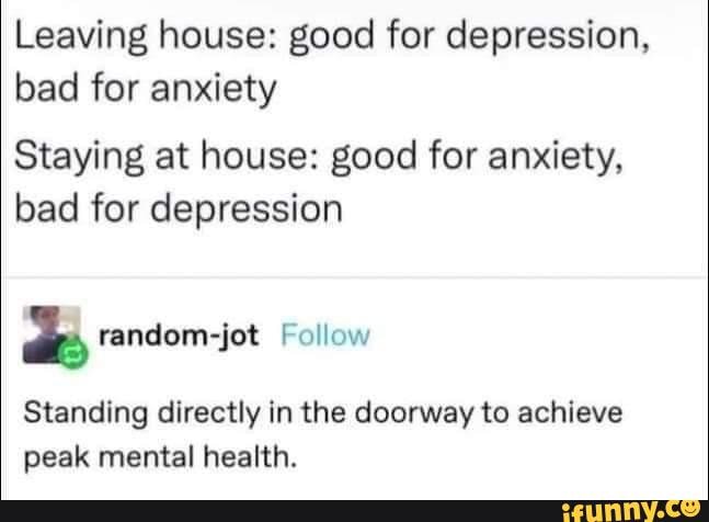 Memeless Shame, Dump Steal Pt2 - Leaving house: good for depression ...