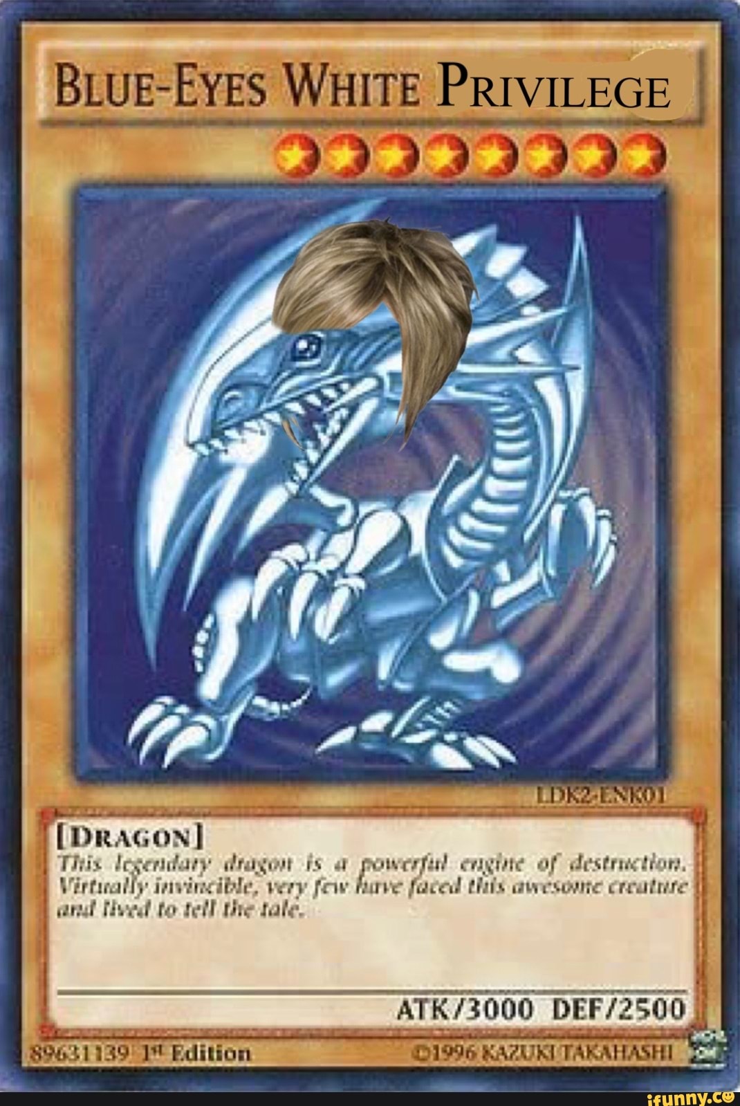 BLUE-EYES WHITE PRIVILEGE Thix legendary dragon is a inl engine of ...