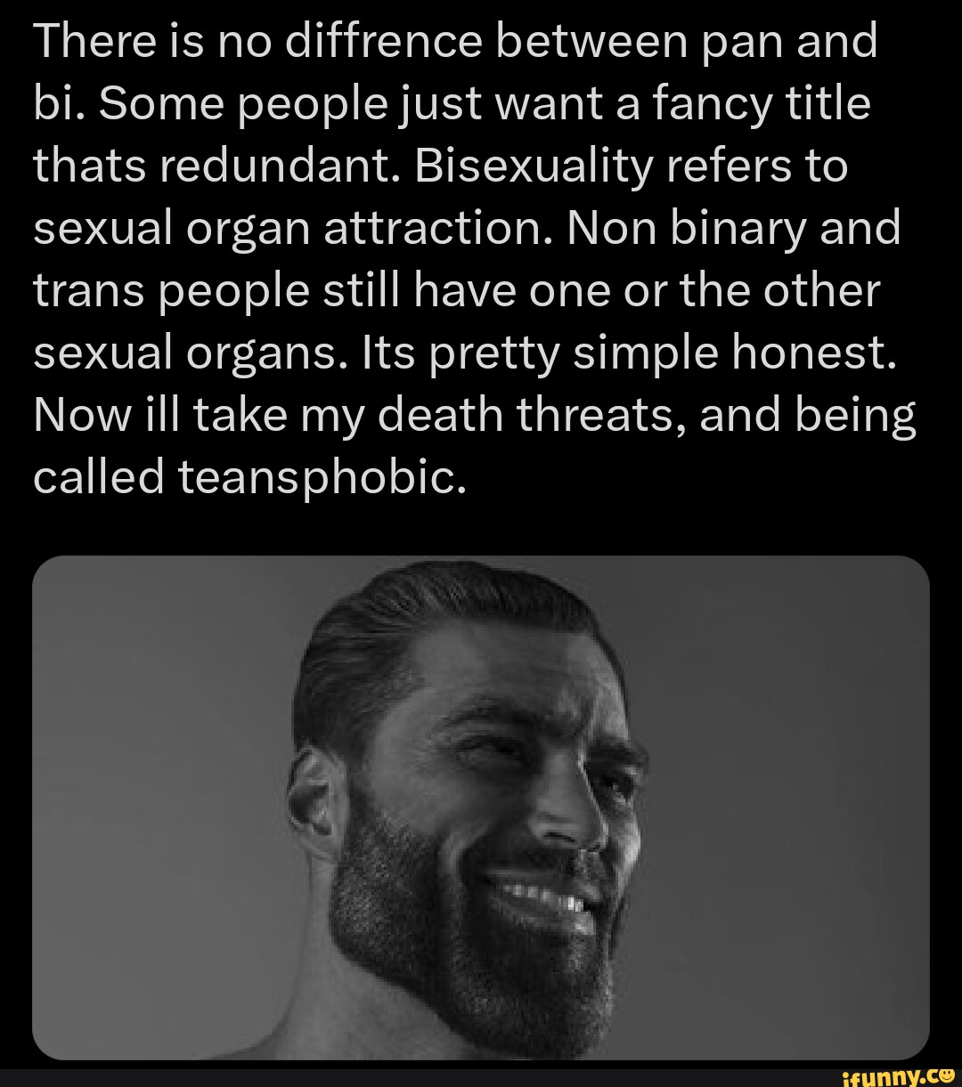 There is no diffrence between pan and bi. Some people just want a fancy title thats redundant ...