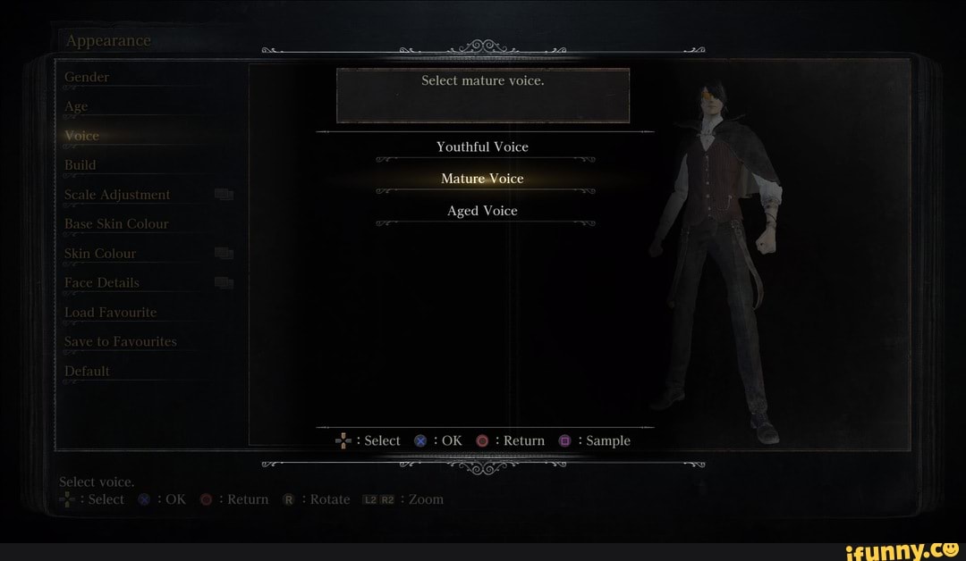Alucard (Hellsing) sliders for Bloodborne - Appearance Gender I Age ...