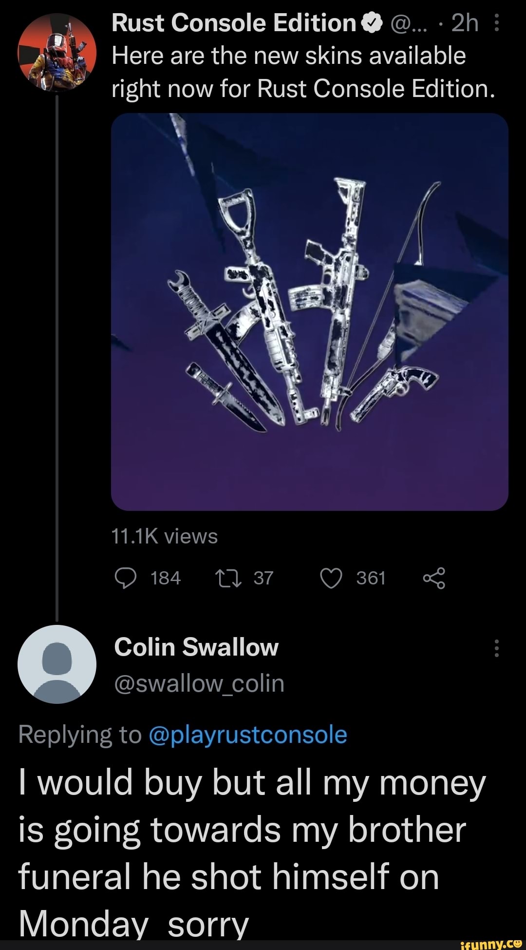 Rust Console Edition @ - Here are the new skins available right now for ...