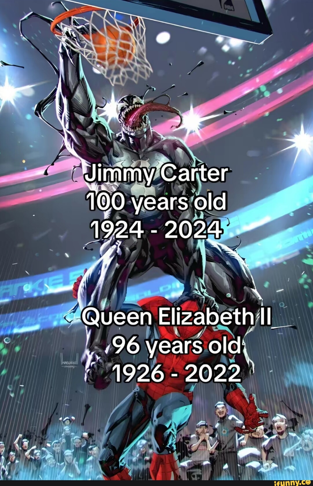 Jimmy Carter 100 years old 1924 - 2024 Queen Flizabeth 96 years old ...