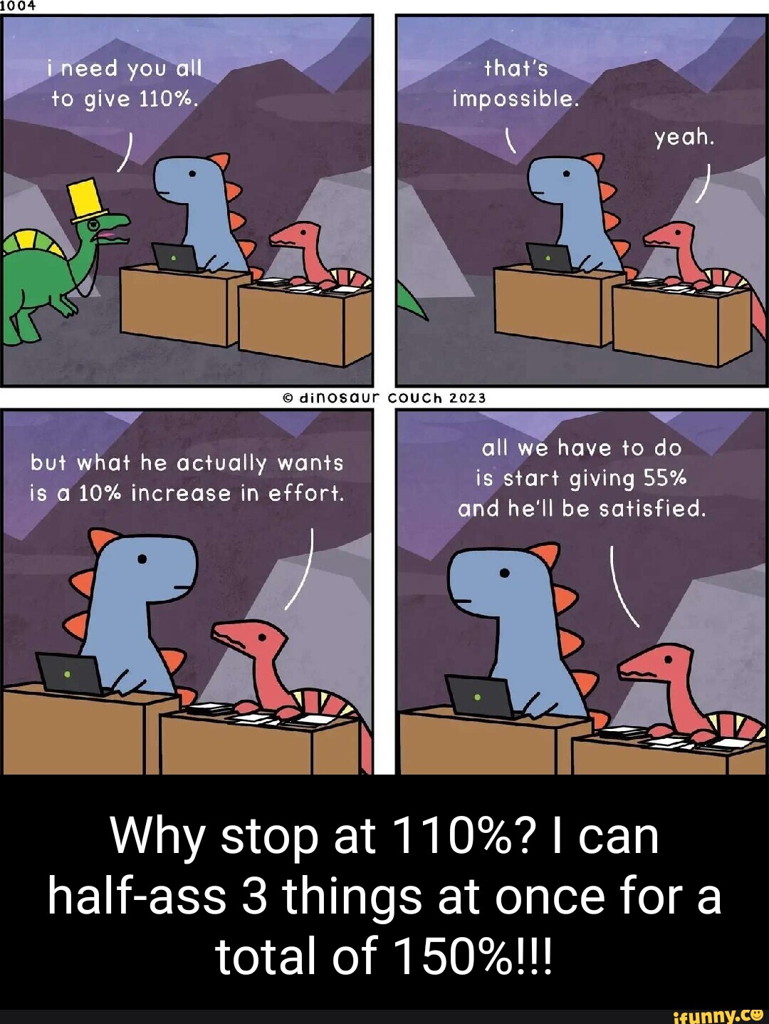 Ineed you all that's to give 110% impossible. } \ yeah, all we have to ...