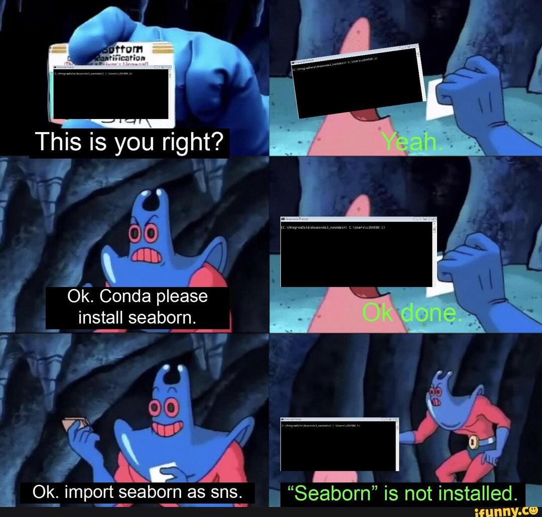 Seaborn Memes Best Collection Of Funny Seaborn Pictures On IFunny