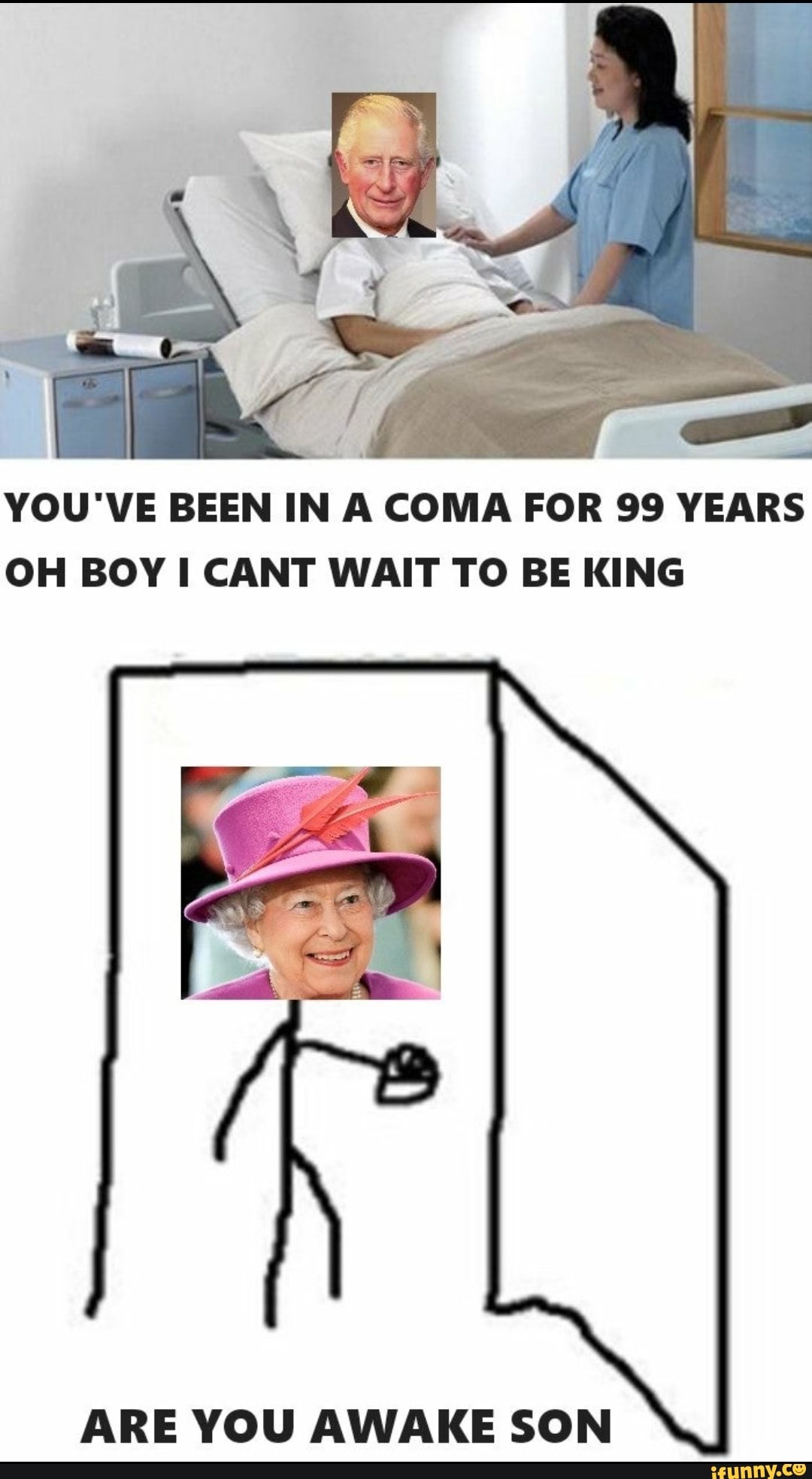 YOU'VE BEEN IN A COMA FOR 99 YEARS OH BOY I CANT WAIT TO BE KING ARE ...