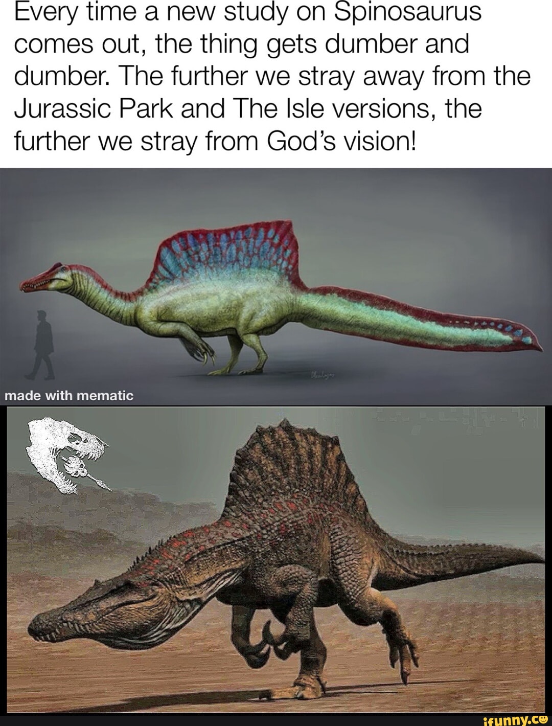 Every time a new study on spinosaurus comes out, the thing gets dumber ...
