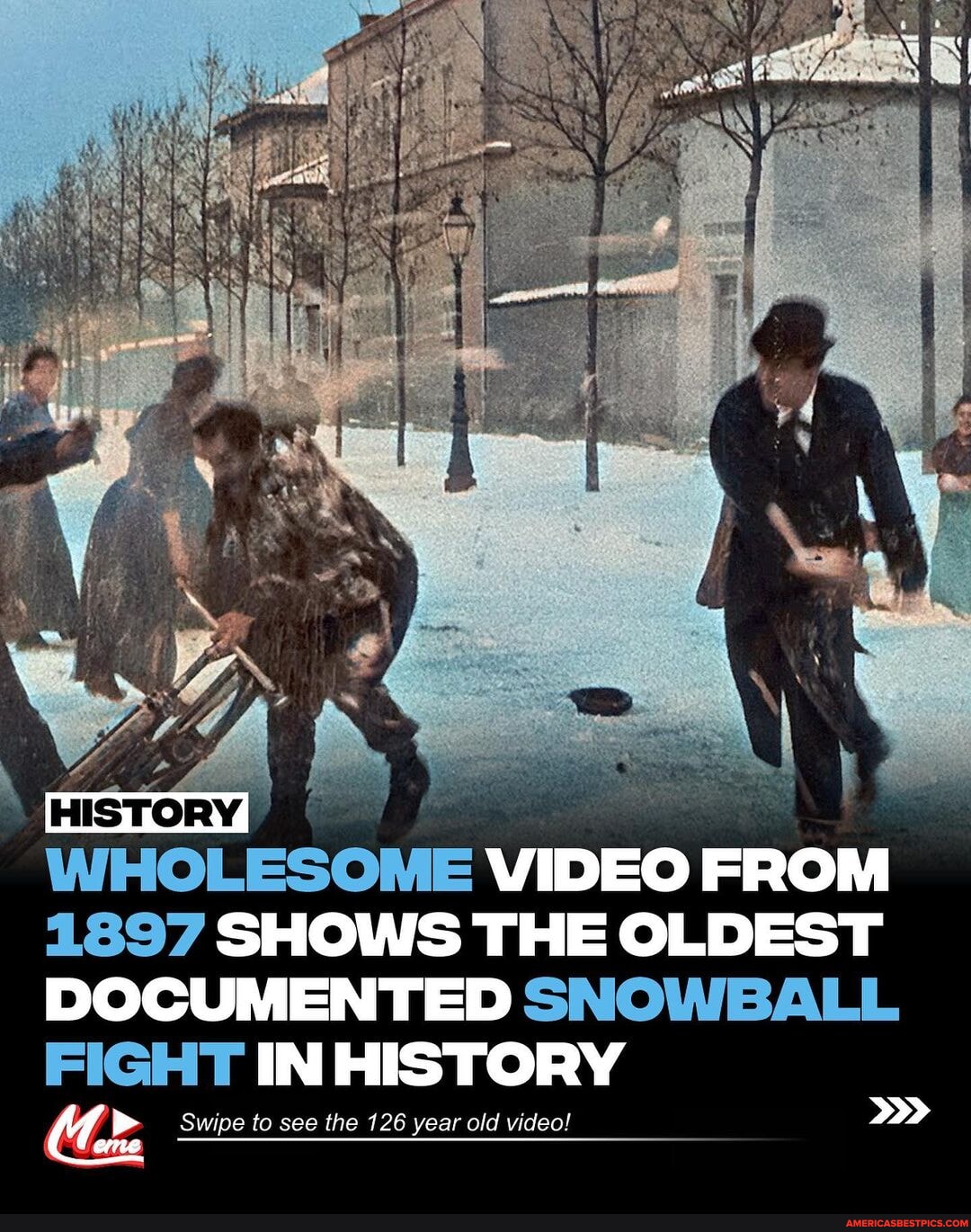 Bataille de neige Snow Fight also known as Snowballing is an French ...