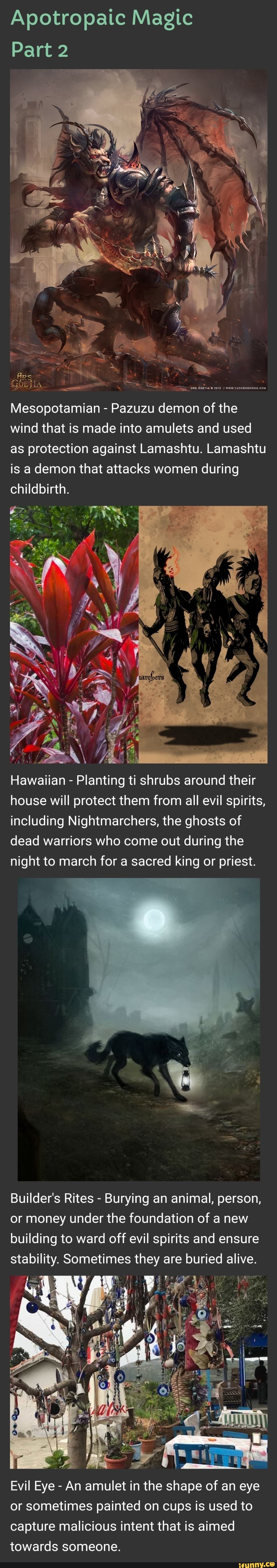 Apotropaic Magic Part 2 GOETIA Mesopotamian - Pazuzu demon of the wind that is made into amulets ...