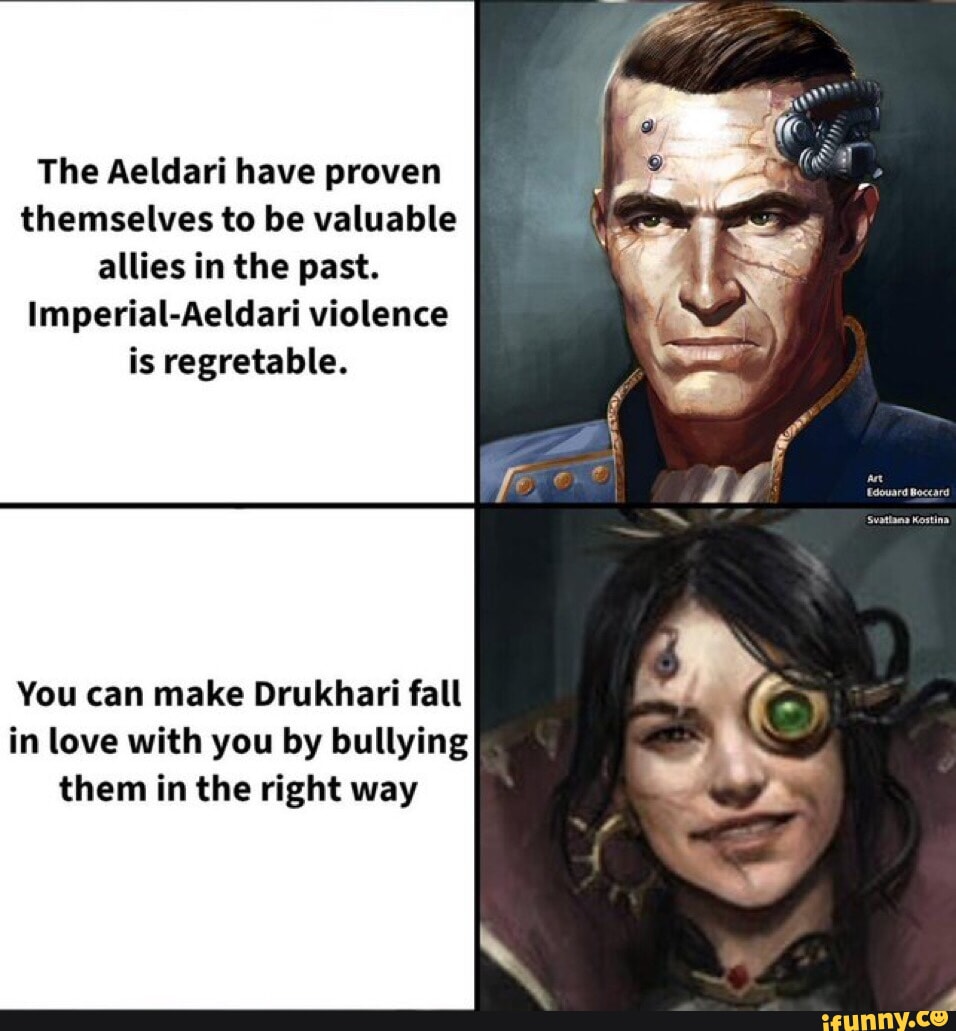 Drukhari memes. Best Collection of funny Drukhari pictures on iFunny