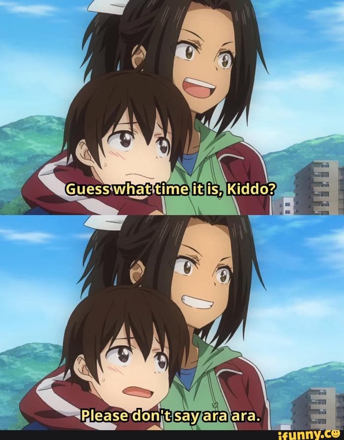 Ara_ara memes. Best Collection of funny Ara_ara pictures on iFunny