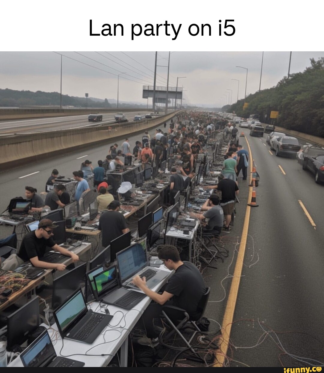 Lan party on id - iFunny