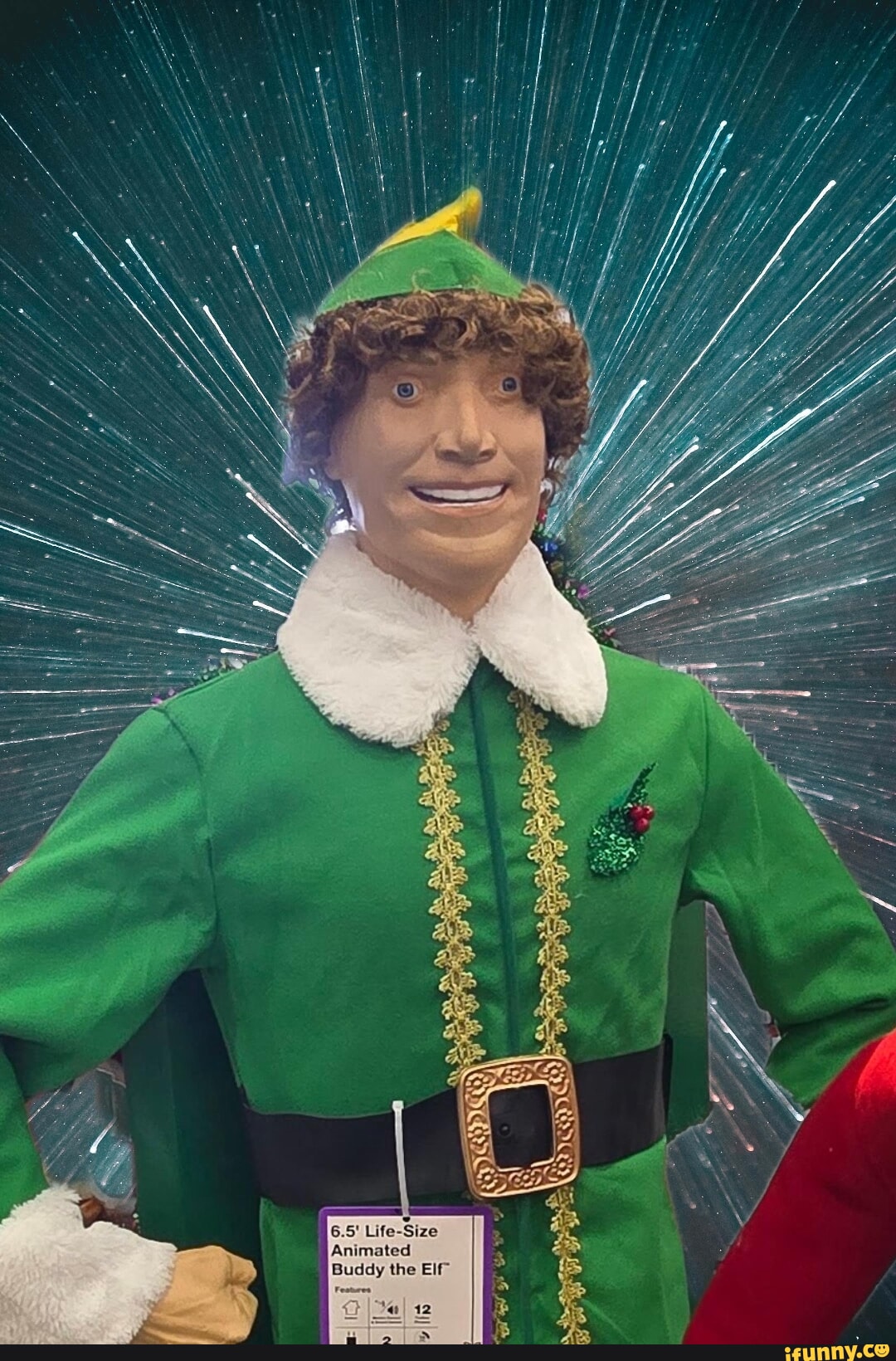 Life-Size Animated Buddy the Elf~ - iFunny