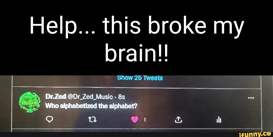 Alphabetized memes. Best Collection of funny Alphabetized pictures on ...