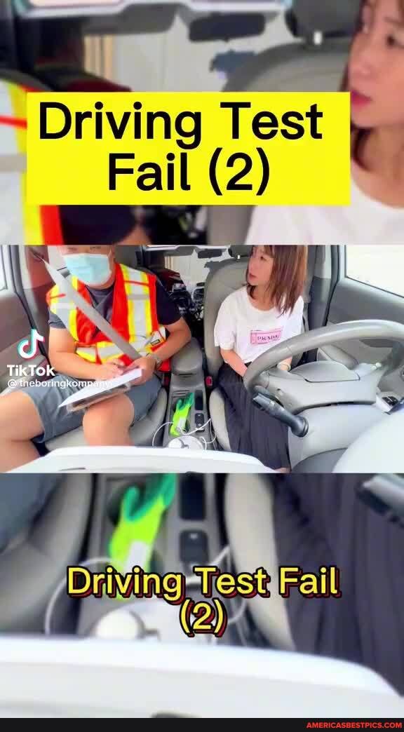 Driving test fail.... - So Driving Test Fail (2) - America’s best pics ...