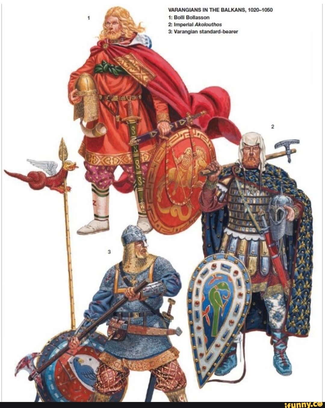VARANGIANS IN THE BALKANS, 1020-1050 - iFunny