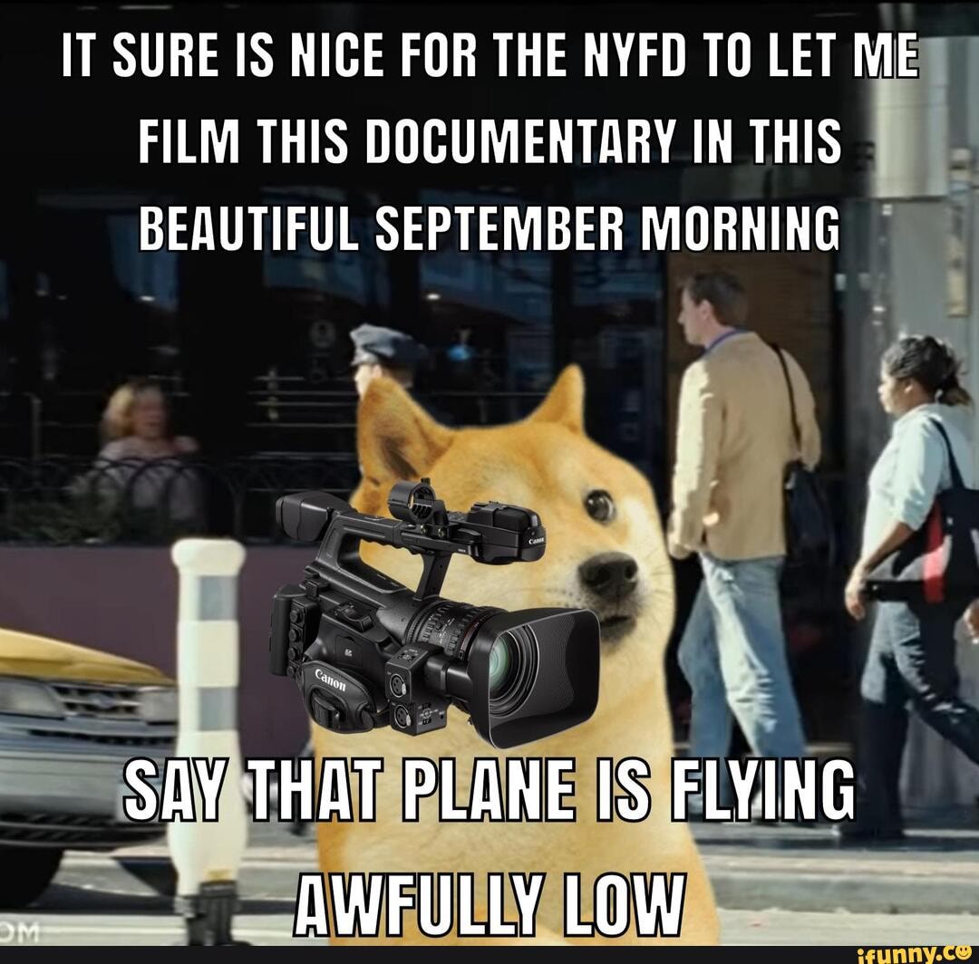 IT SURE IS NICE FOR THE NYFD LET ME FILM THIS DOCUMENTARY IN THIS ...
