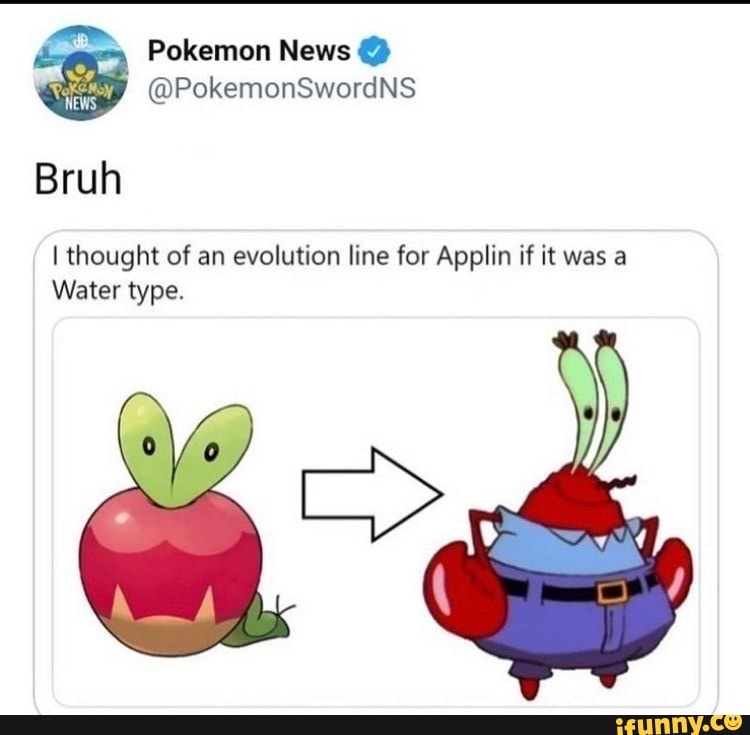 Pokemon News @PokemonSwordNS Bruh I thought of an evolution line for ...
