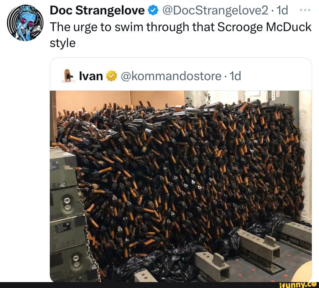 Doc Strangelove @ @DocStrangelove2 The urge to swim through that ...