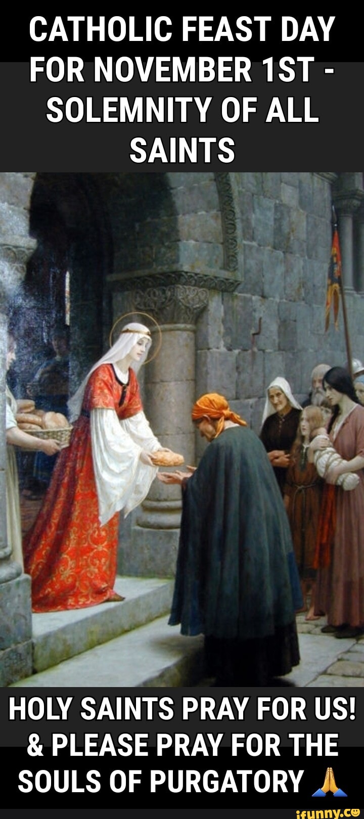 CATHOLIC FEAST DAY FOR NOVEMBER - SOLEMNITY OF ALL SAINTS HOLY SAINTS ...