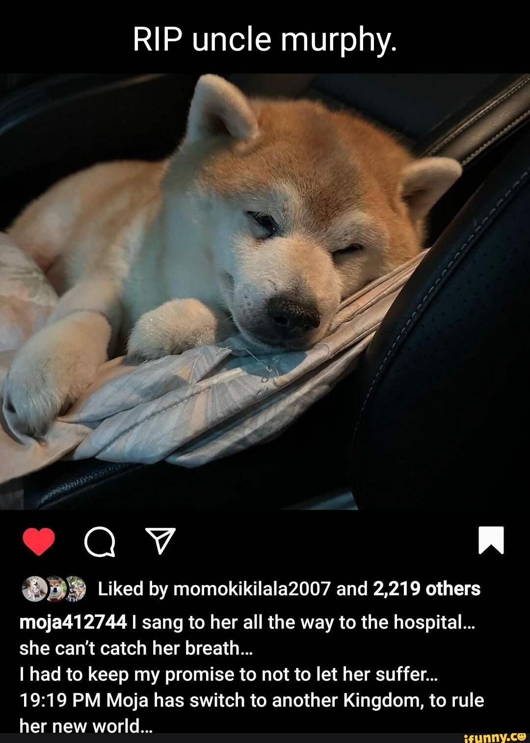 RIP uncle murphy. Liked by momokikilala2007 and 2,219 others moja412744 ...