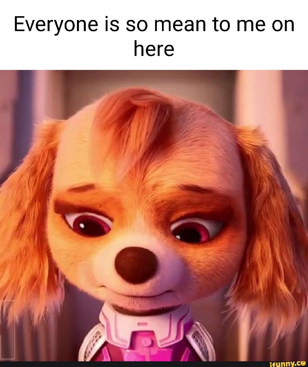 Everyone is so mean to me on here - iFunny