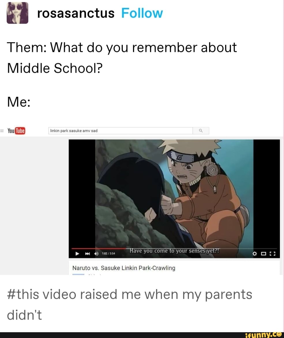 I rosasanctus Follow Them: What do you remember about Middle School? Me ...