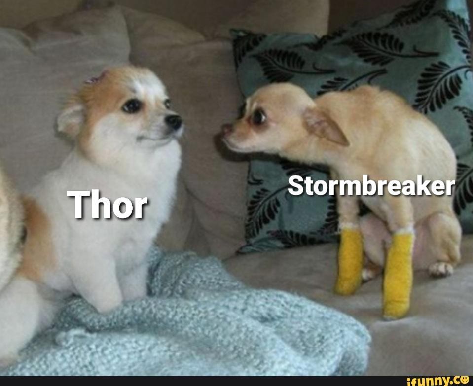 Stormbreaker memes. Best Collection of funny Stormbreaker pictures on ...
