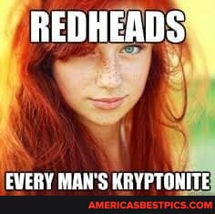 REDHEADS EVERY MAN'S KRYPTONITE! - America’s best pics and videos