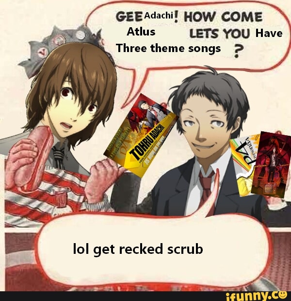 Adachi memes. Best Collection of funny Adachi pictures on iFunny
