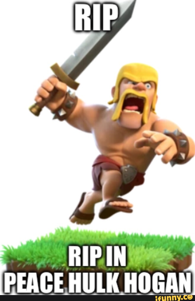 RIP IN PEACE HULK HOGAN - iFunny