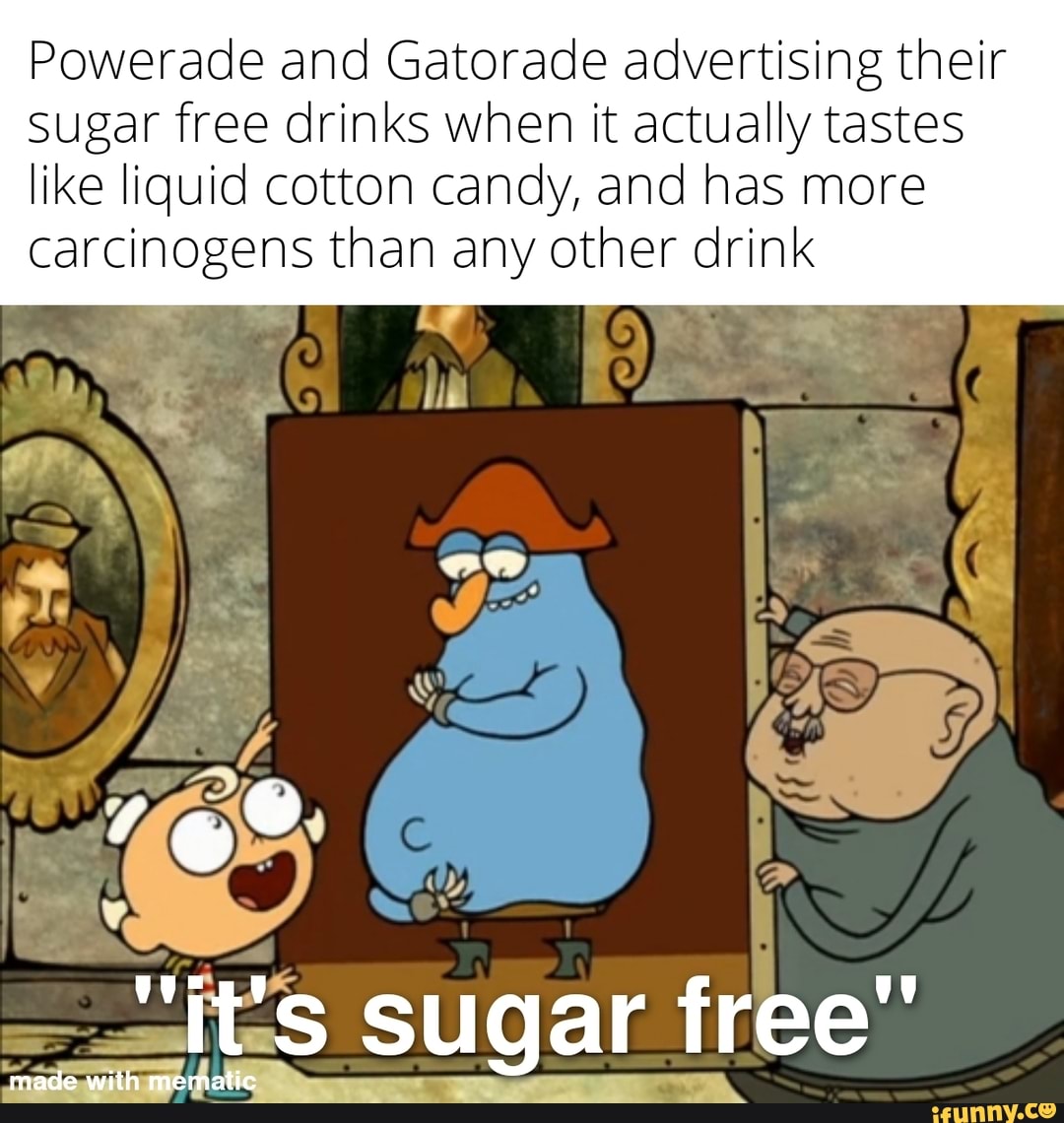 Powerade and Gatorade advertising their Sugar free drinks when it ...