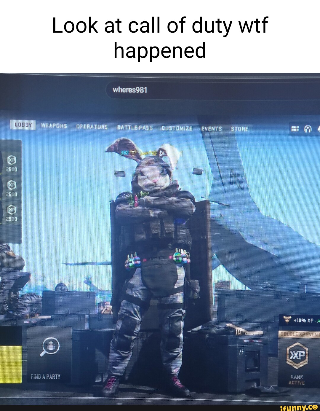 Look at call of duty wtf happened wheres981 WKOPONS OPERATORS BATTLE ...