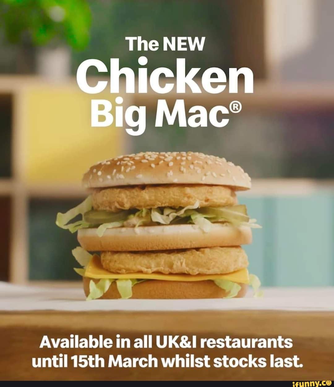 Chicken Big Mac coming to McDonald’s uk store on the 2nd of February 🤩 ...