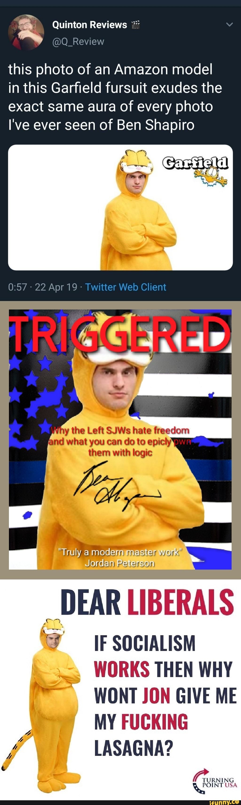 Quinton Reviews @Q_Review this photo of an Amazon model in this ...